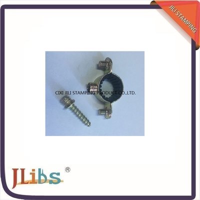 Iron Sheet Material Pipe Fitting Clamps M7 Withinner Rubber with Screw