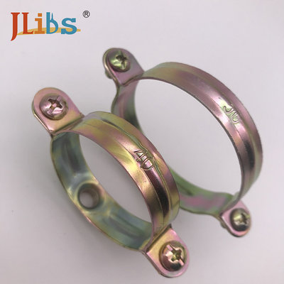 Wall Mount Scaffolding Metal Pipe Clips Industrial Pipe Clamps One Side Open