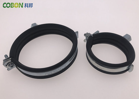 Electrical Plastic Rubber Pipe Clips Equal Shape With Strong Capacity