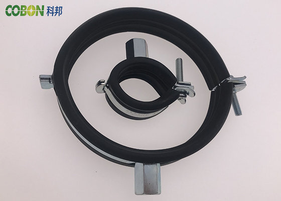 Electrical Plastic Rubber Pipe Clips Equal Shape With Strong Capacity