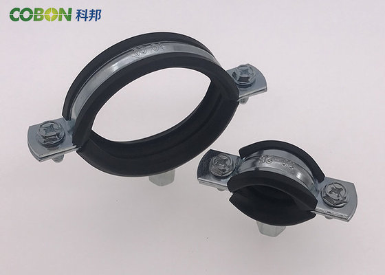 Adjustable Steel Cast Iron Pipe Clamps With A Clip Iron Sheet Material