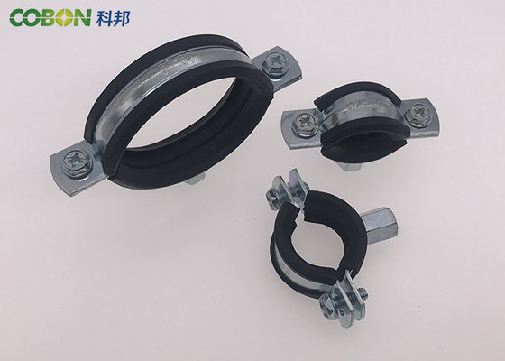 Zinc Plating Cast Iron Pipe Mounting Clamps Black Iron Pipe Hangers
