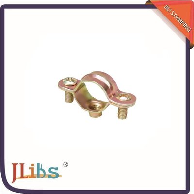 Qucik Stamping Fastener Galvanized Pipe Bracket Clamp Carben Steel Material