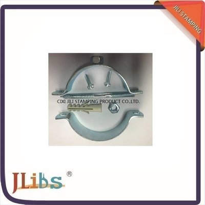 Carbon Steel Welding Hanging Pipe Clamps With Nut Screw , Width 20mm