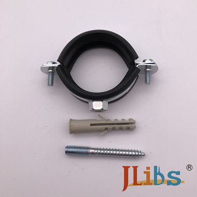 Half Saddle Iron Steel Zinc Plated Galvanized Pipe Clamps 18mm - 200mm
