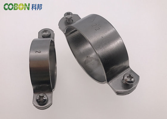 Sandblasting Surface Finishing Hydraulic Pipe Clamps For Heating Pipeline