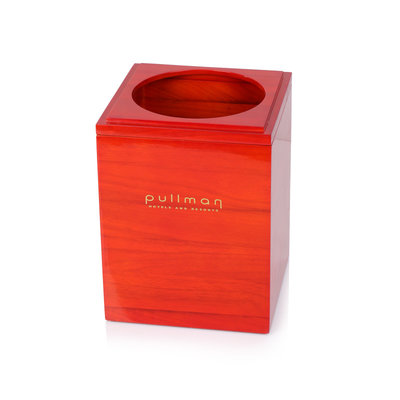 Free sample hotel red acacia wooden serving tray for room