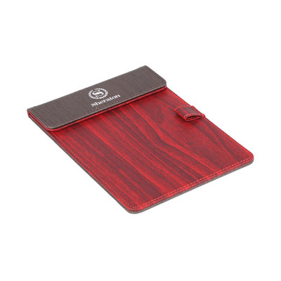 Free sample Guest service folder guestroom leatherette set