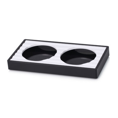 Customized 250*130*70mm rectangular facial tissue box for Marriot  hotel