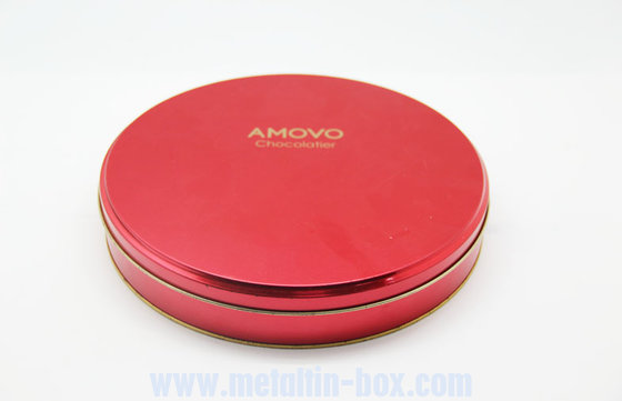 Holiday Metal Candy Tin Cans Recyclable , Tin Gift Boxes Packaging