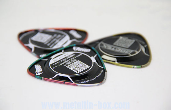 Children Playing Card Metal Unique Coasters Recyclable Shape Optional
