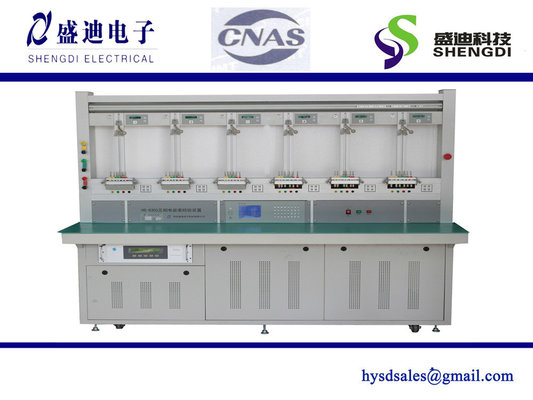 Fully automatic meter test benches for testing single phase and three phase energy meters HS-6303 mode 0.05% accuracy
