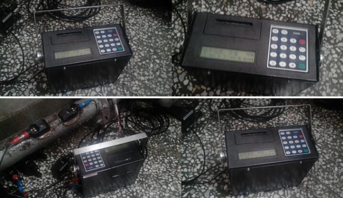 Portable ultrasonic flow meter with built-in printer MT100PU