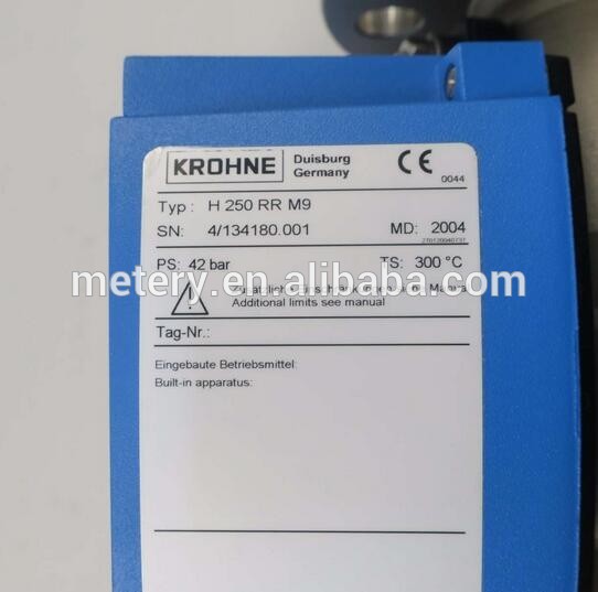 Krohne Tube Flow Meter Rotameter Variable area Flowmeter