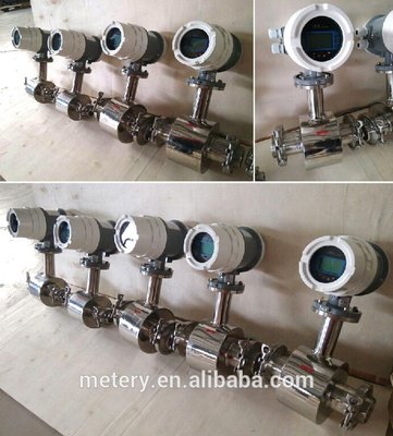 Sanitary tri clamp flowmeter supplier