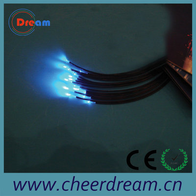 1.0mm PMMA plastic end light optic fiber cable for lighting