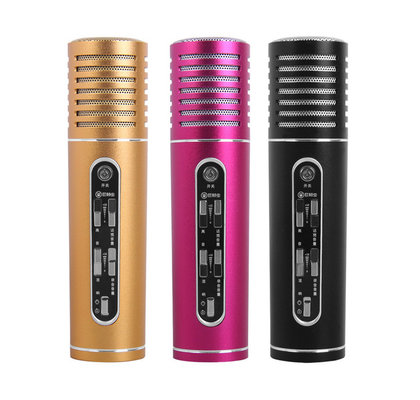 Cordless High sensitivity condenser FM wireless APP Microphone for cell phone