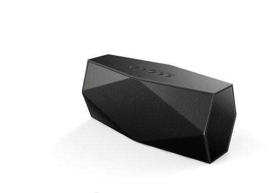 High End Stereo Battery Powered Rechargeable Portable Bluetooth Speakers With Micro SD