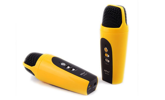 Small High sensitive external microphone for smartphone audio vocal recording