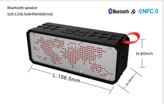 Wireless Mobile Phone Battery Operated IPX4 Waterproof bluetooth speaker with bass