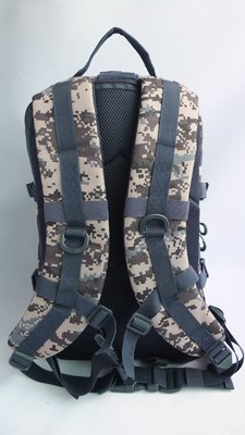 Flame Retardant Military Camouflage Backpack With Adjustable Side Buckles