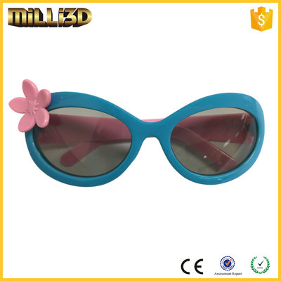 hot selling plastic circular polarized 3d glasses for color movies