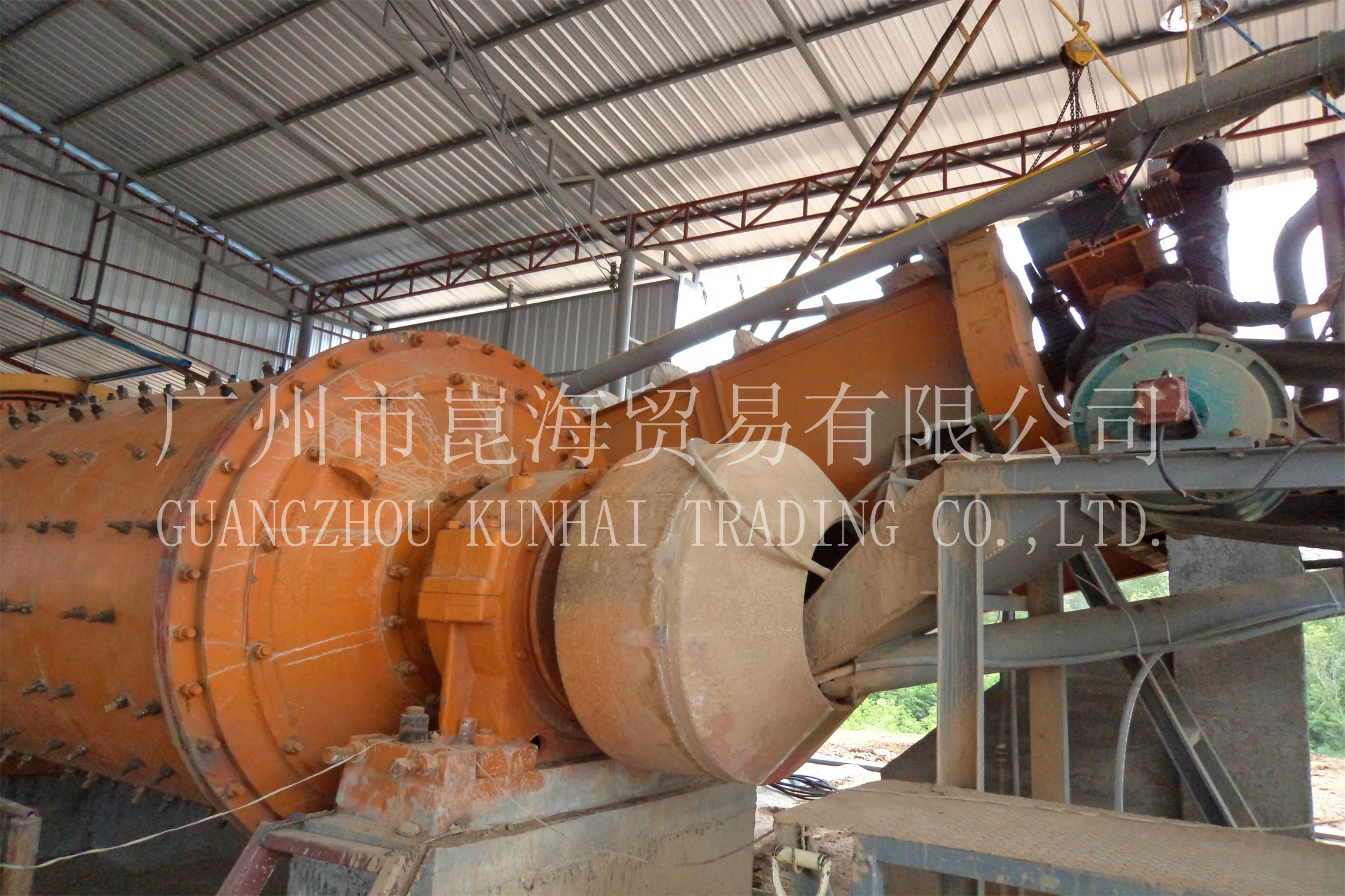 Guangzhou Kunhai Trading Co.,Ltd línea de producción de fábrica