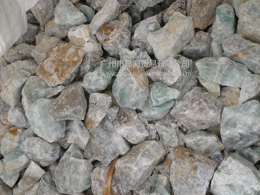 La fluorina metalúrgica amontona Caf2 el 80%, mineral natural del fluorito de 10 - de los 80MM