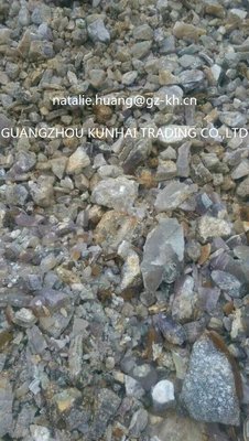 Mineral el 93% CaF2 de la fluorina de la industria de la cerámica alto grado de 10 - de 70m m