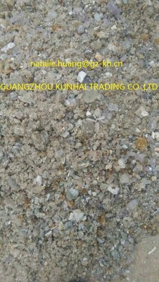 Humedad el 5% 0 - 20m m de la arena el 90% de la fluorina de la pureza para la industria del cemento