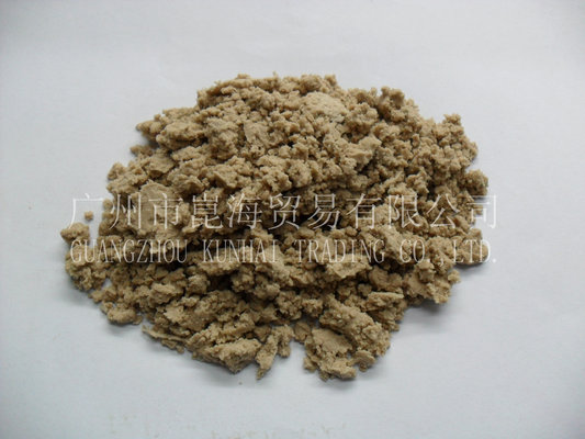 Polvere metallurgica Brown giallastro bagnato CaF2 97,5% SiO2-1.2% della fluorite