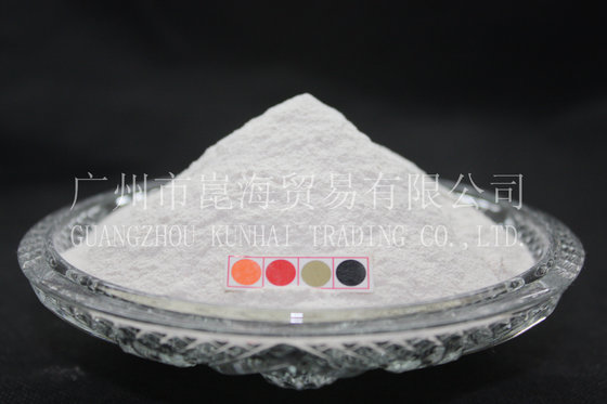 Polvere asciutta CaF2 97,5% SiO2 1,2%, fluorite metallurgica del fluoruro di calcio