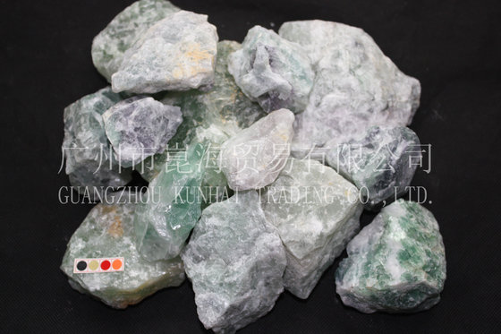Planche la fundición/los terrones CaF2 el 85% CAS 7789-75-5 de la fluorina de la mina del fluorito