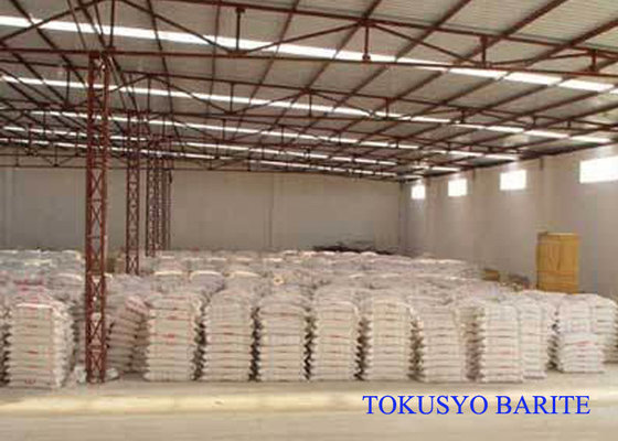 Drilling Grade Natural White Barite Lumps , 95% Natural BaSO4 Barium