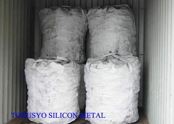 Car Industry Silicon Metal , 553 grade silicon metals for glass / alloy