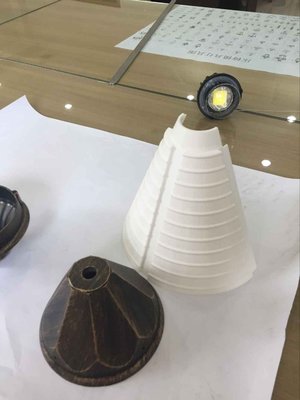 Стойка водить 0.4mm моделей печатания lightshade 3d PLA промышленная