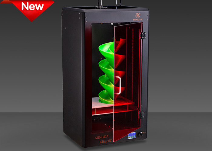 Принтер пластмассы FDM DIY 3D карточки принтера 3D PLA ABS большой с полной структурой металла