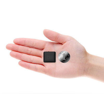 Black Standalone Miniature GPS Tracking Device For Real Time Personal Location