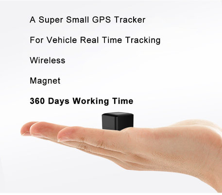 Hidden Magnetic GPS Tracker 2100mAh Rechargeable LG Battery 360 Days Standby