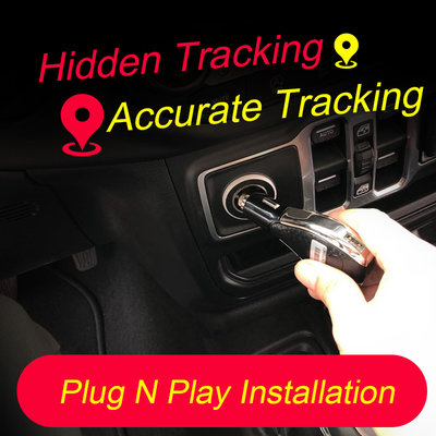 Real Time Car Charger GPS Tracker With 850/900/1800/1900MHz GSM Frequency