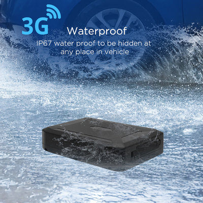 IP67 Waterproof 3G GPS Car Tracker / Web Car GPS Location Tracker