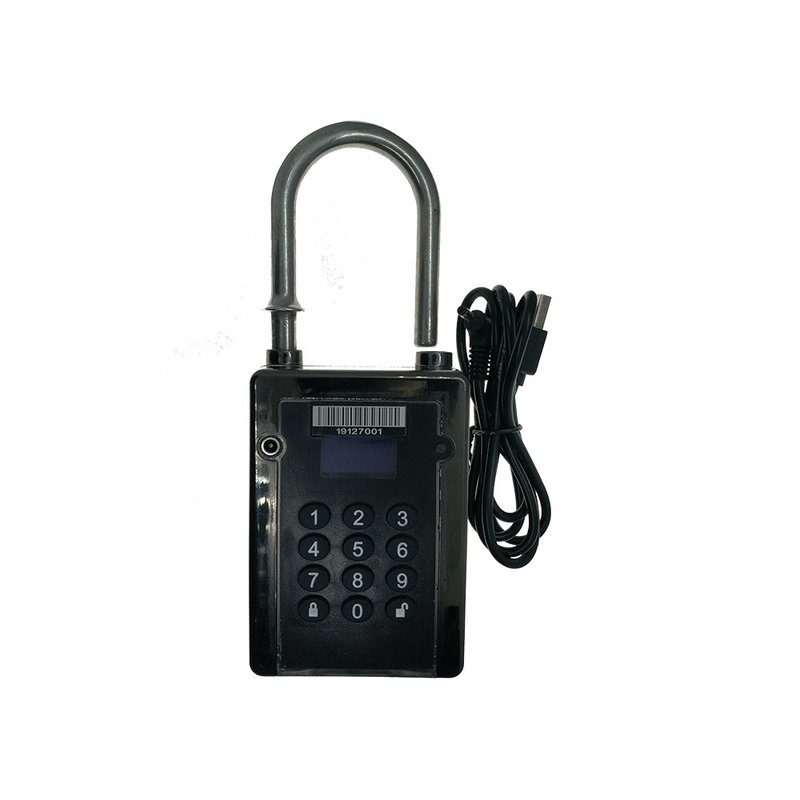 4G GPS Remote Control padlock with real time location tracking and operation report