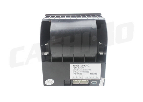 Cashdrawer 58mm Embedded Label Barcode Printer 5 - 9V / 12V For Ticket Machine