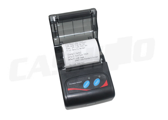 Light Weight 58mm Cashino Bluetooth Printer , Auto Power - Off Portable Ticket Printer