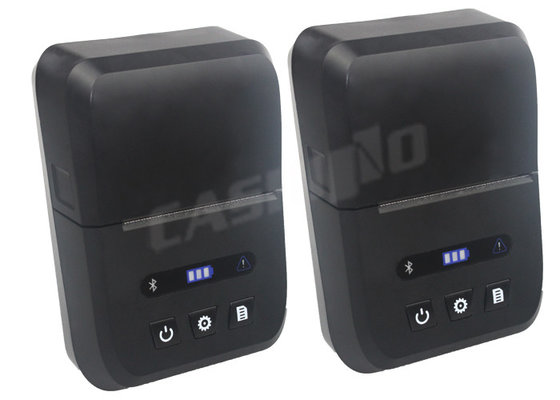 Mini Portable Usb Mobile Thermal Printer For Outdoor Usage In Black Color