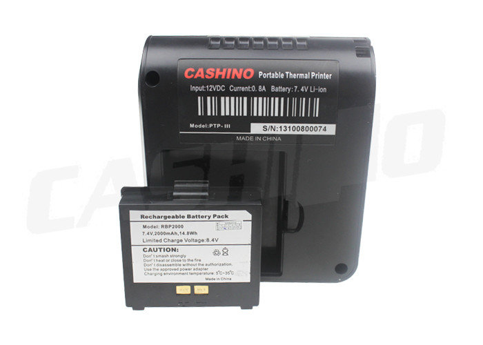 RS232 / USB 3 Inch Mini Portable Thermal Printer Powered By USB 1.2 Meter Drop Resistance