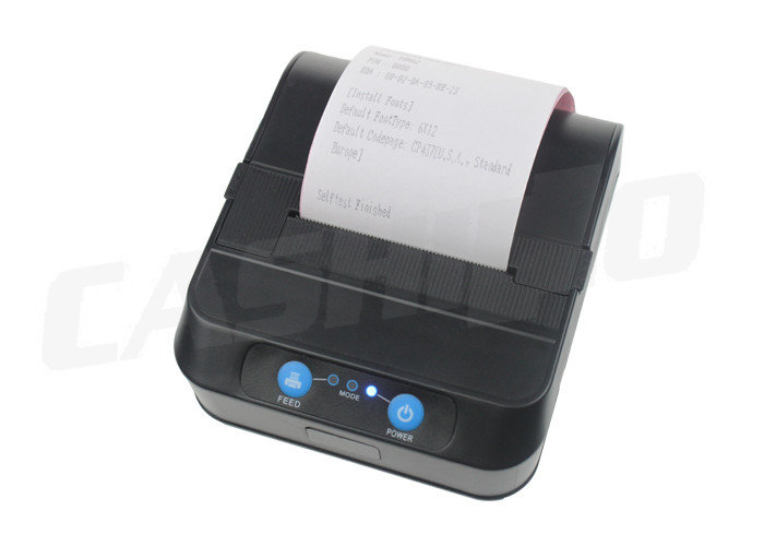 Small Bluetooth Dot Matrix Receipt Printer , RS232C / USB Raw - IR Mini Dot Matrix Printer