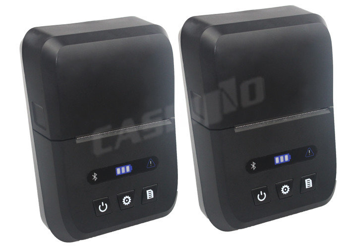 Mini Portable Usb Mobile Thermal Printer For Outdoor Usage In Black Color