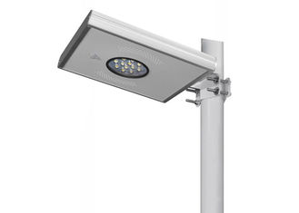 Wireless Integrated Solar Powered LED Parking Lot Lights Lithium Battery Backup