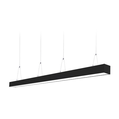 ETL CETL DLC UGR 19 130LM Linkable LED Linear Light Bar Fixture 4ft 8ft Up Down Dimmable